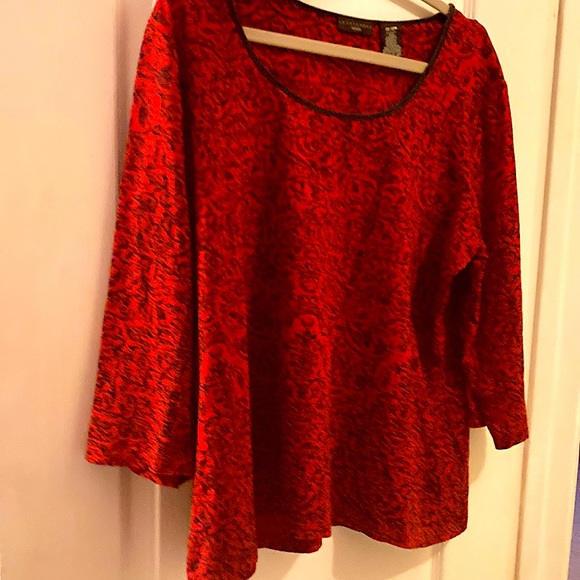 Apostrophe | Tops | Apostrophe Woman Top Collarless Long Sleeves Size ...